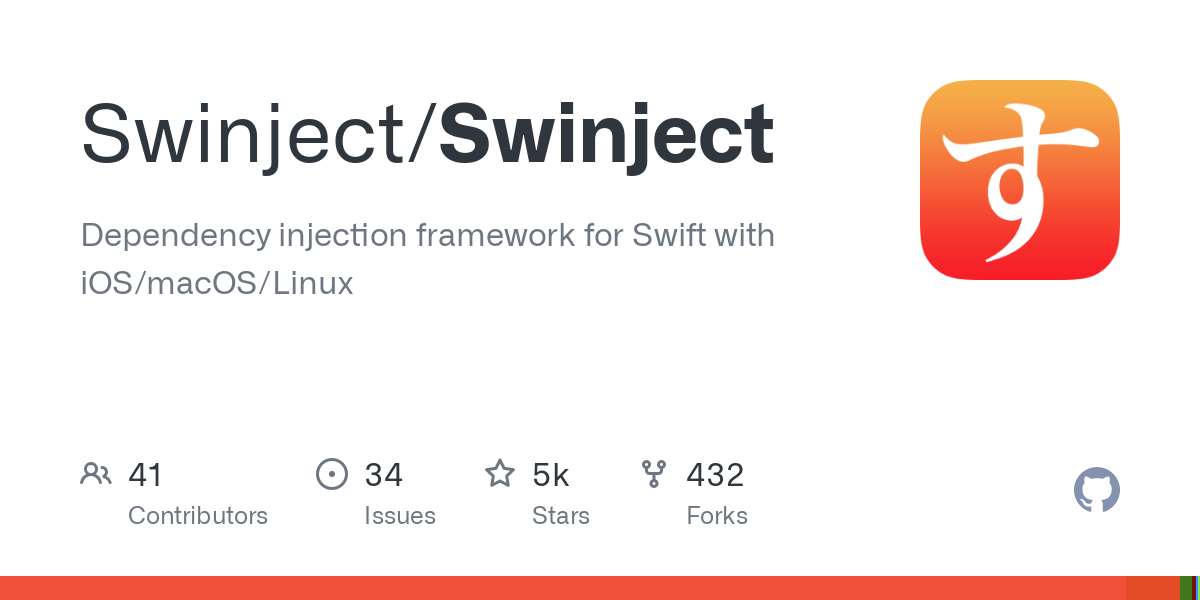 DI(의존성 주입) using Swinject